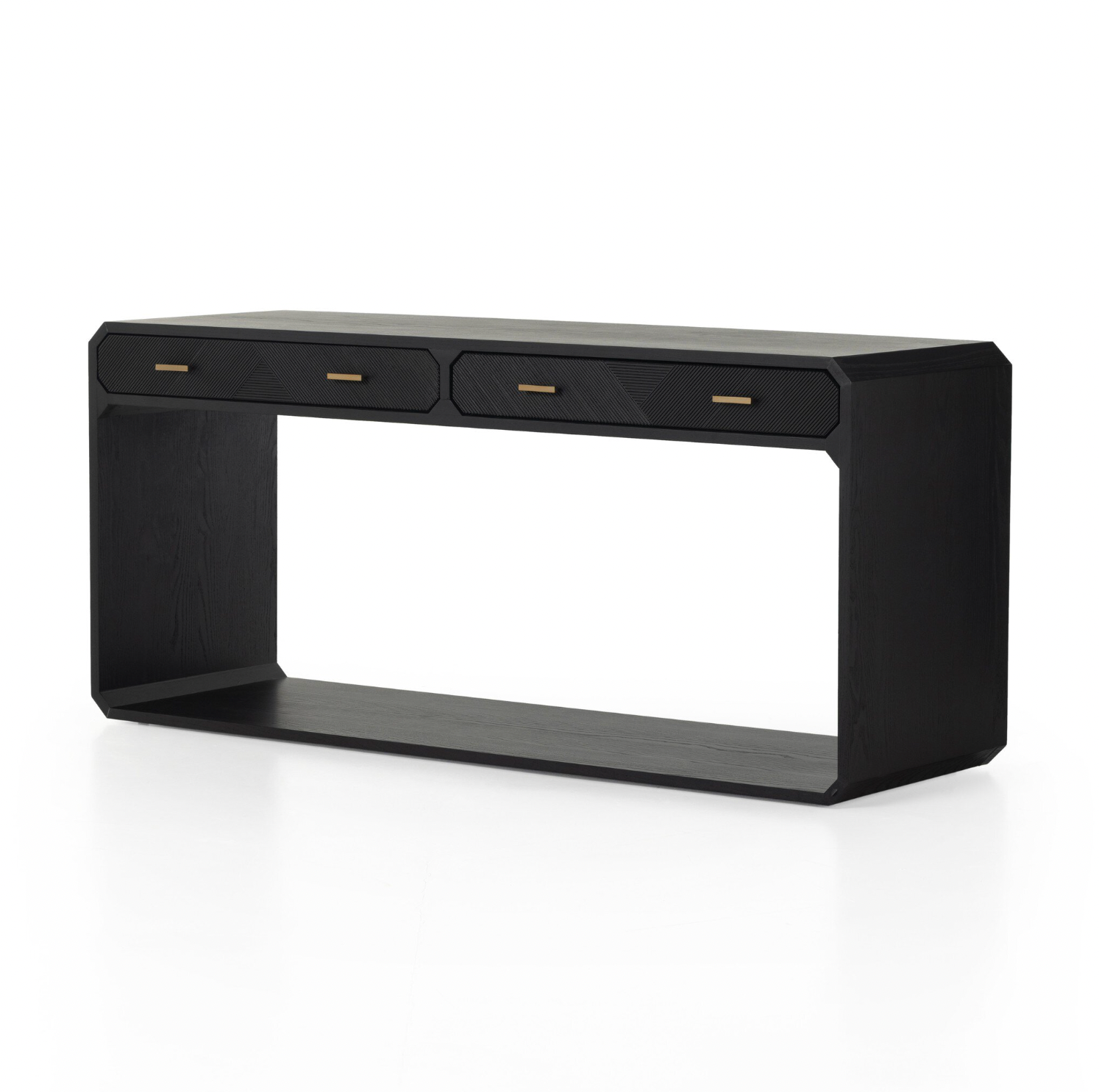 Caspian Console Table - Black Ash Veneer – Arcadia Modern Home