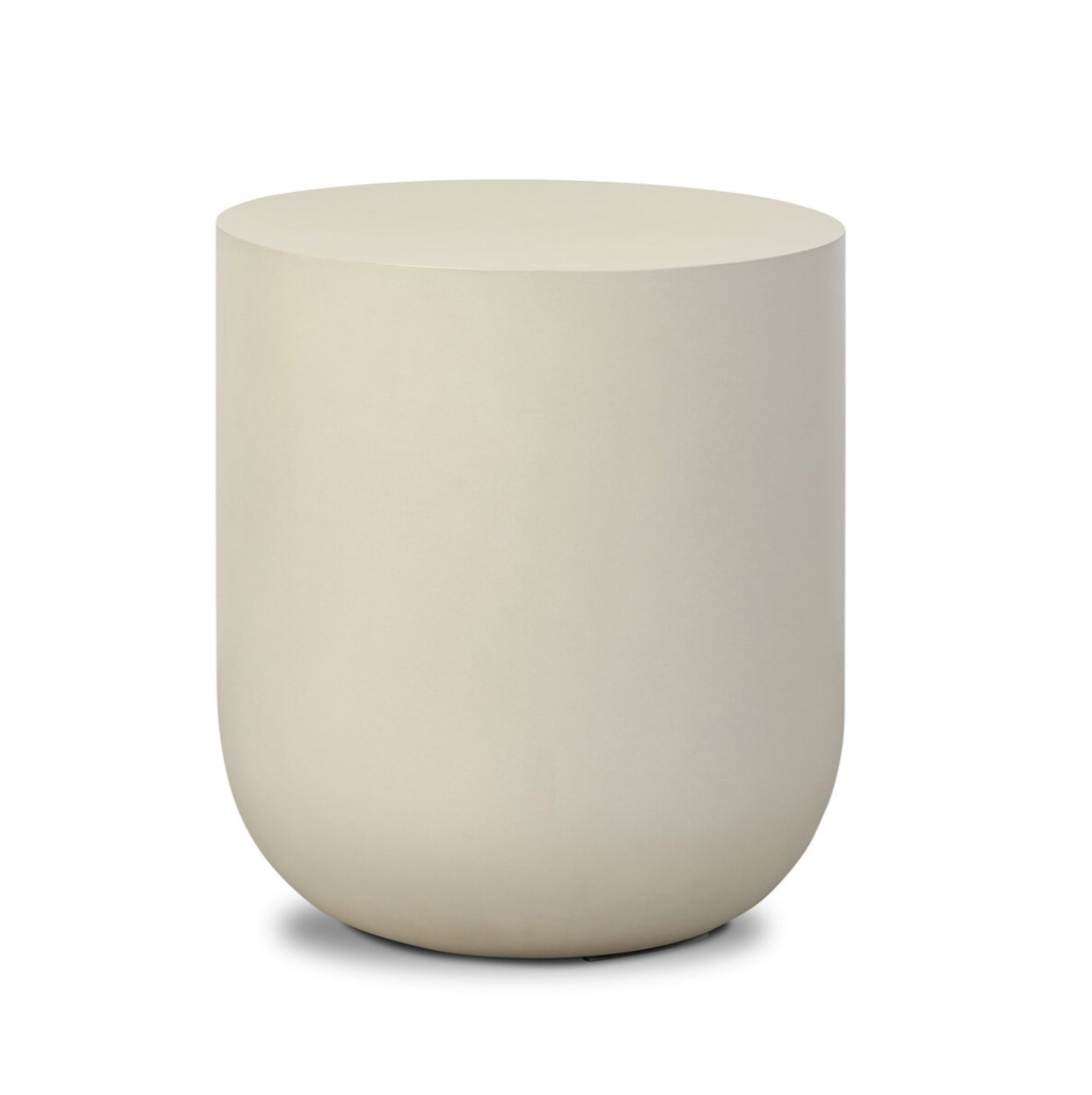 Ivan Round End Table - White – Arcadia Modern Home