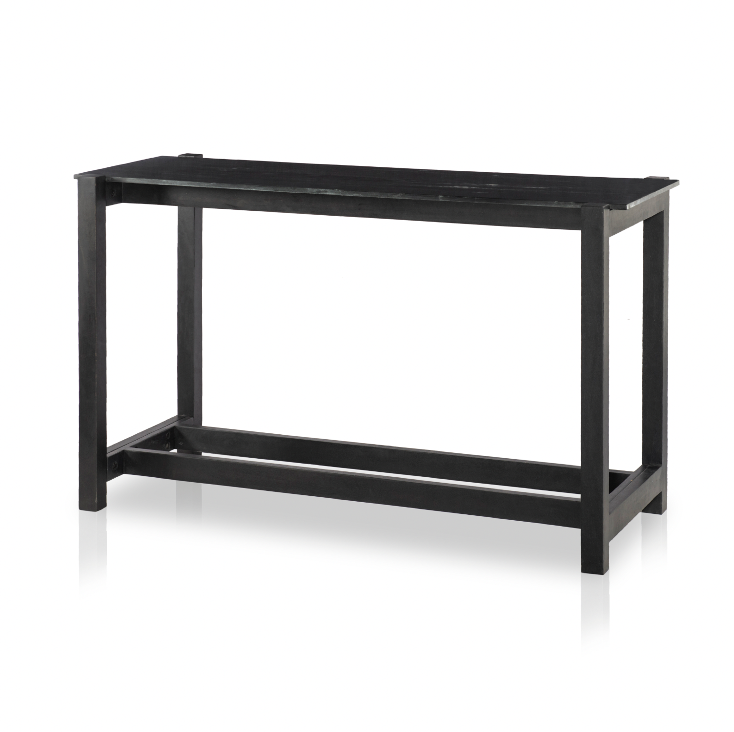 Scout Table - Worn Black Mango – Arcadia Modern Home