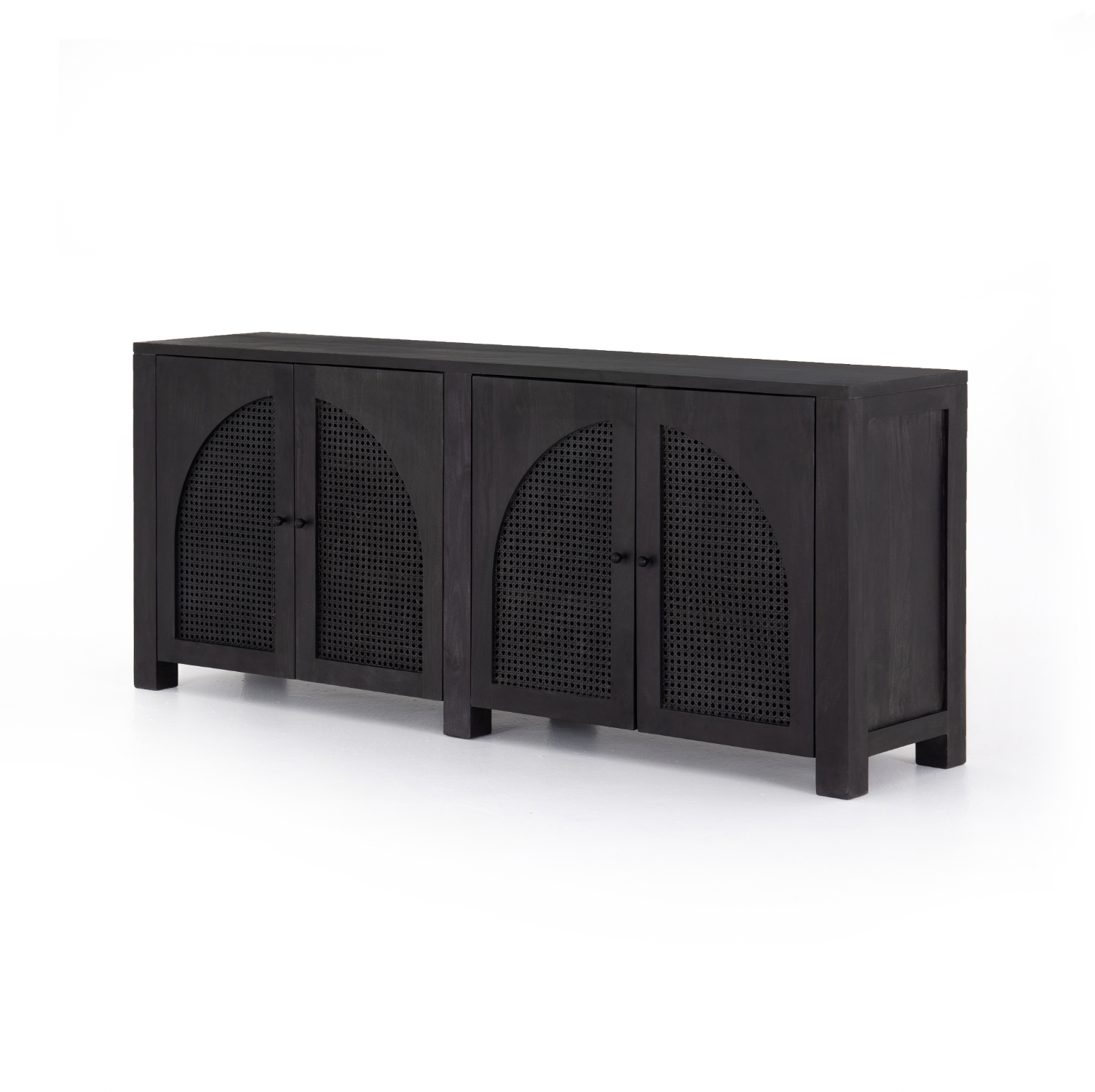 Tilda Sideboard - Black Wash Mango – Arcadia Modern Home