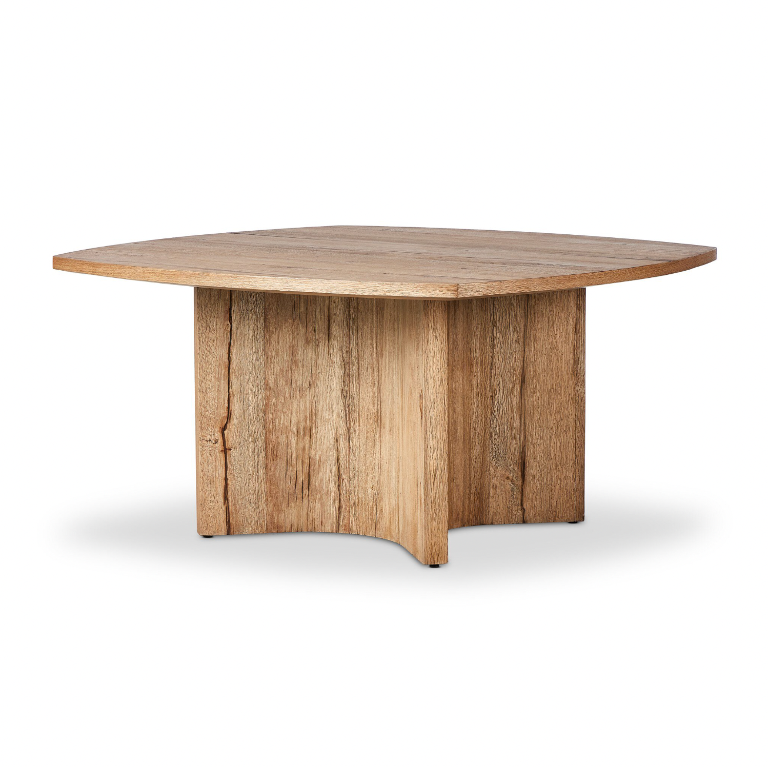 Brinton Square Dining Table - Rustic Oak – Arcadia Modern Home