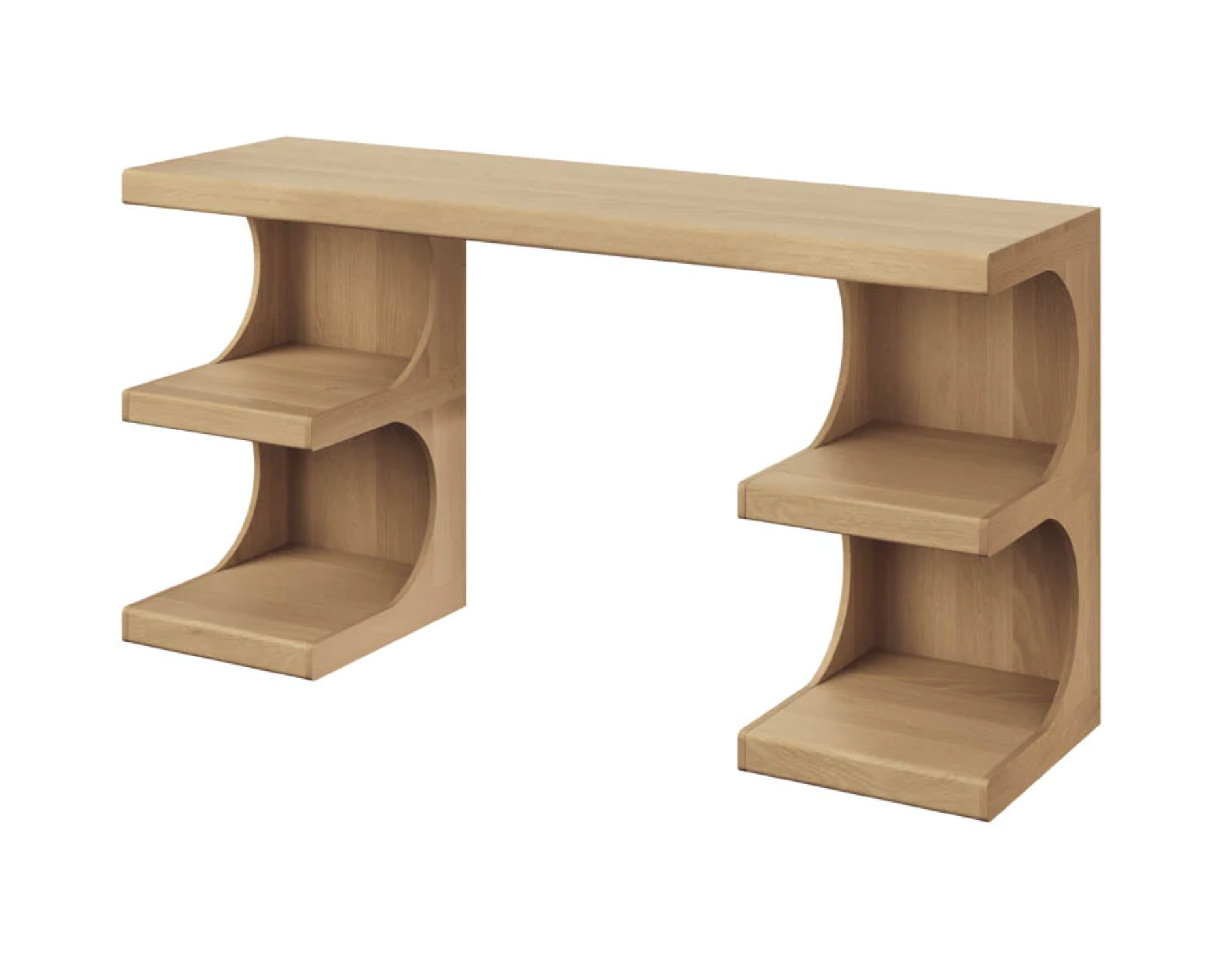 Julius Desk - Rustic Oak – Arcadia Modern Home
