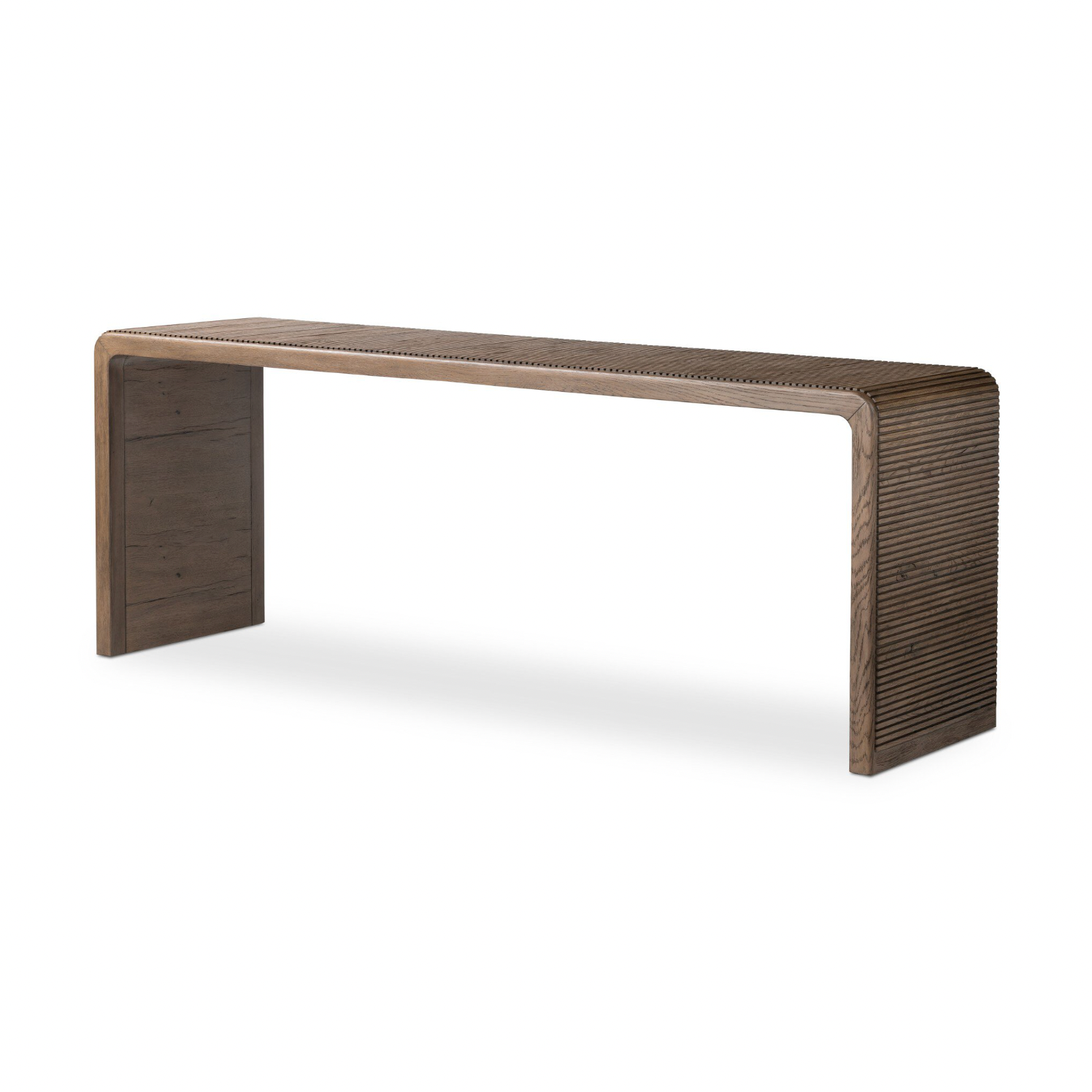 Leo Console Table - Rustic Grey – Arcadia Modern Home