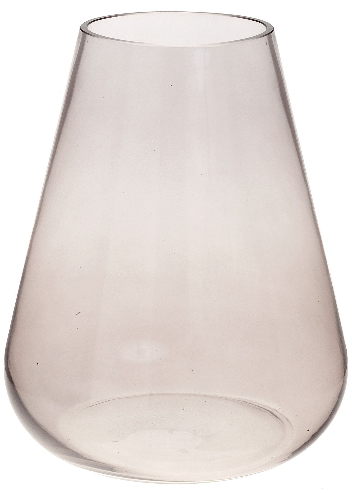 Hester Glass Vase - Smoke – Arcadia Modern Home